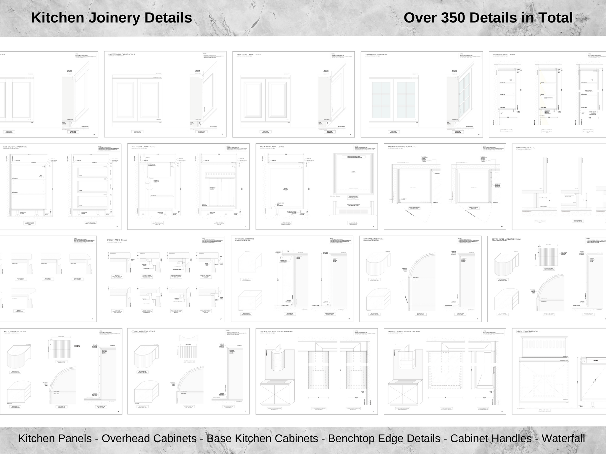 Detail Book with Standard Details - PDF & CAD – Digital Interiors